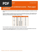 Igcse Maths Topical Questions - Percentages | PDF | Interest | Percentage