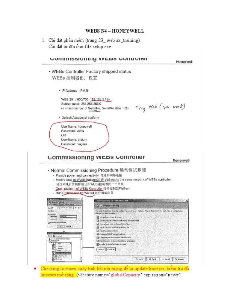 WEBS N4 Document | PDF
