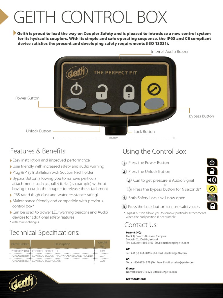 Control Box | PDF | Manufactured Goods