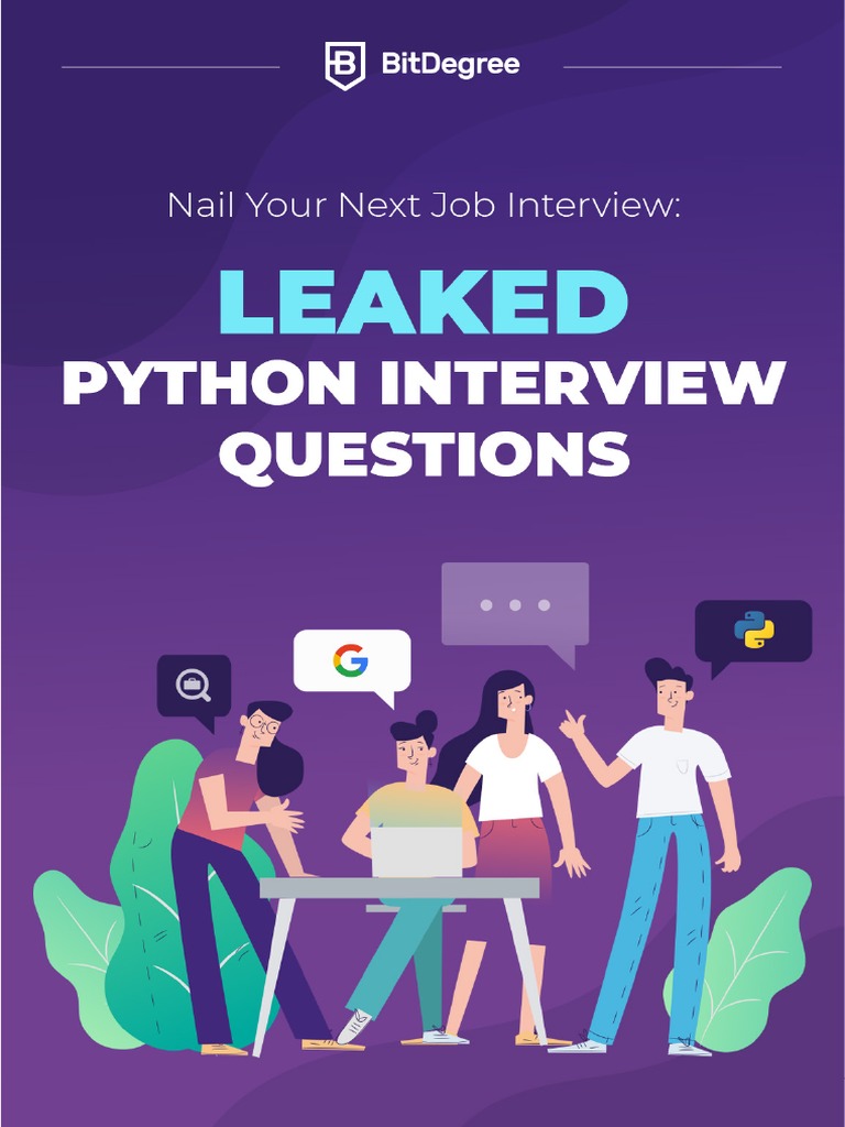 Nail Your Next Job Interview Leaked Python Interview Questions Pdf