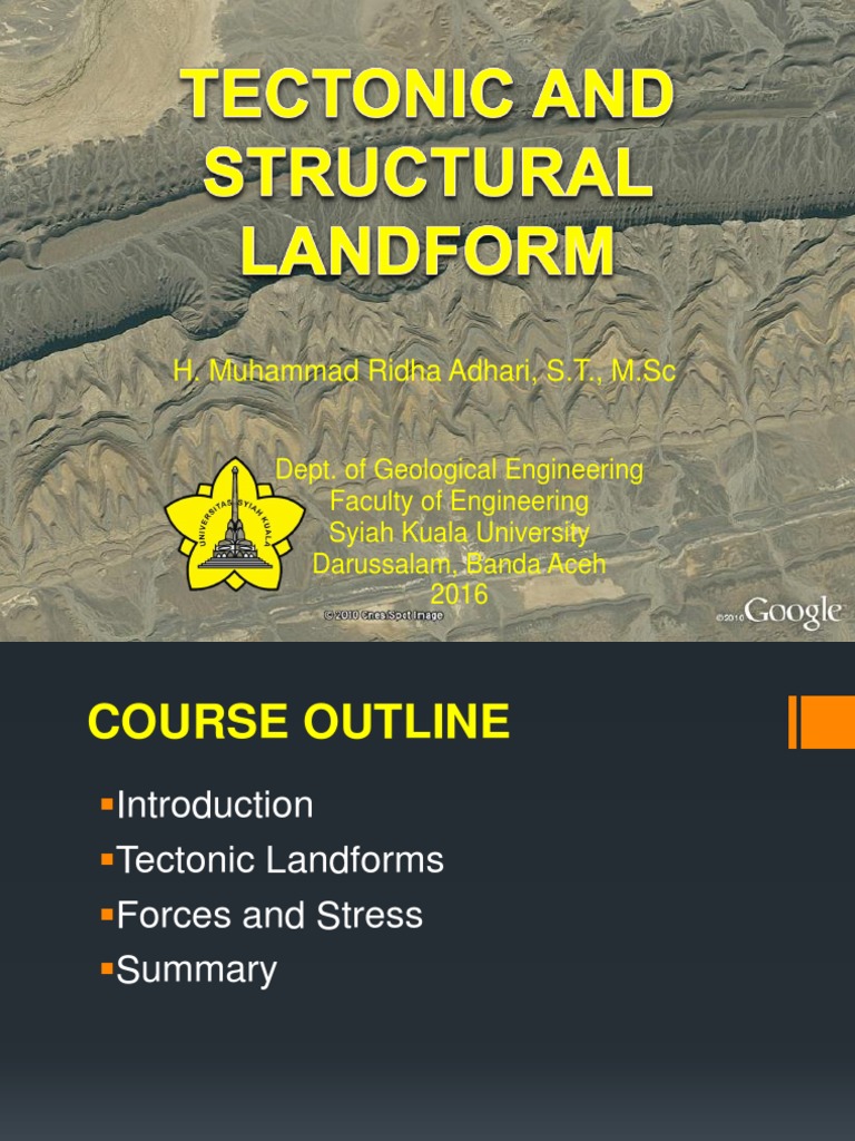 Week 4 Tectonic and Structural Landform | PDF | Stress (Mechanics ...