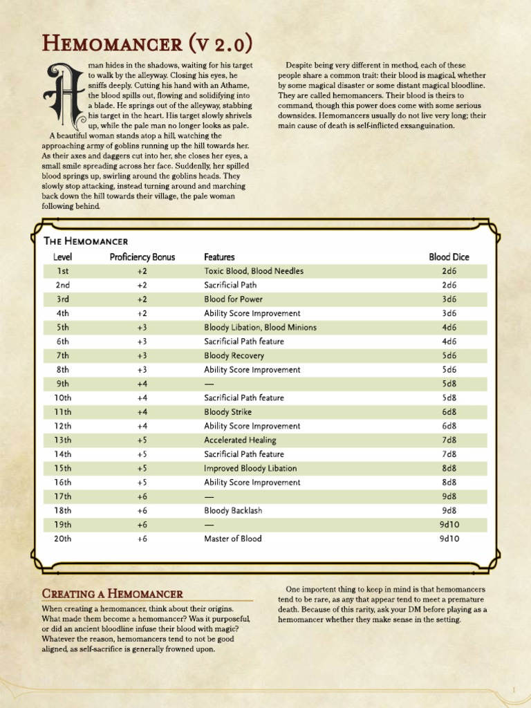 Hemomancer 5E | PDF