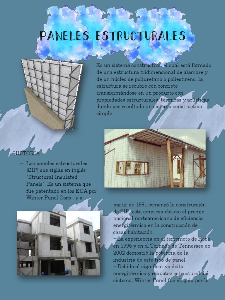 SISTEMA CONSTRUCTIVO DE PANELES ESTRUCTURALES (Paneles Covintec) | PDF ...