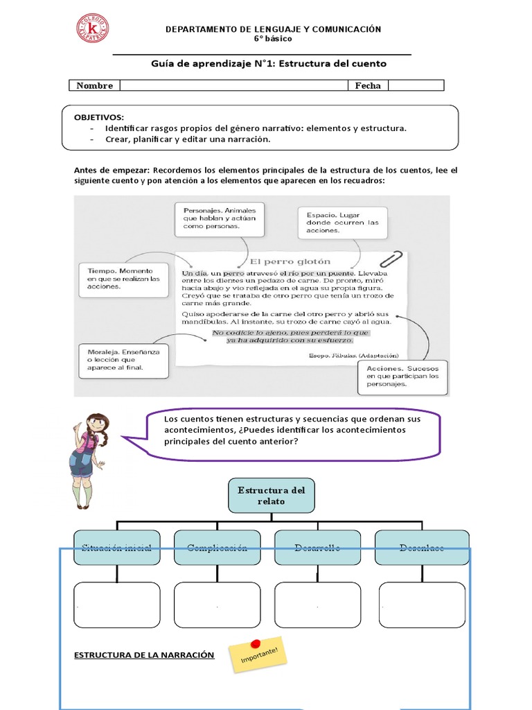 Guia Estructura Del Cuento | PDF | Narrativa | Science