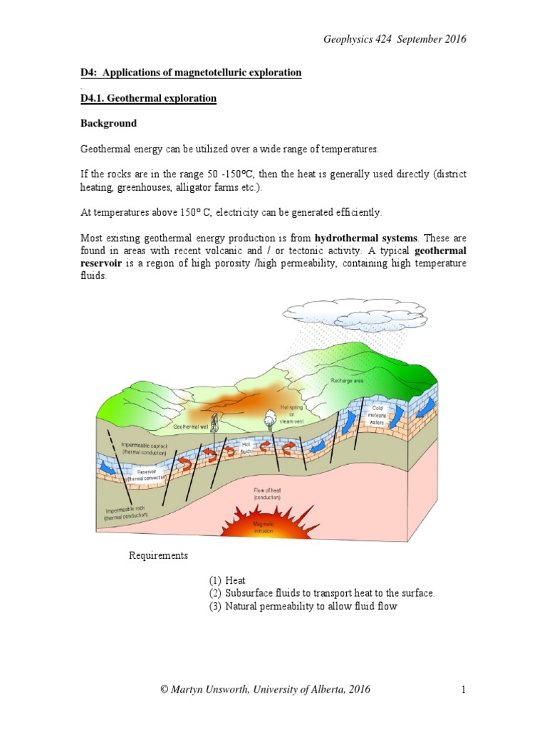 D4 - Applications of Magnetotelluric Exploration | PDF | Reflection ...