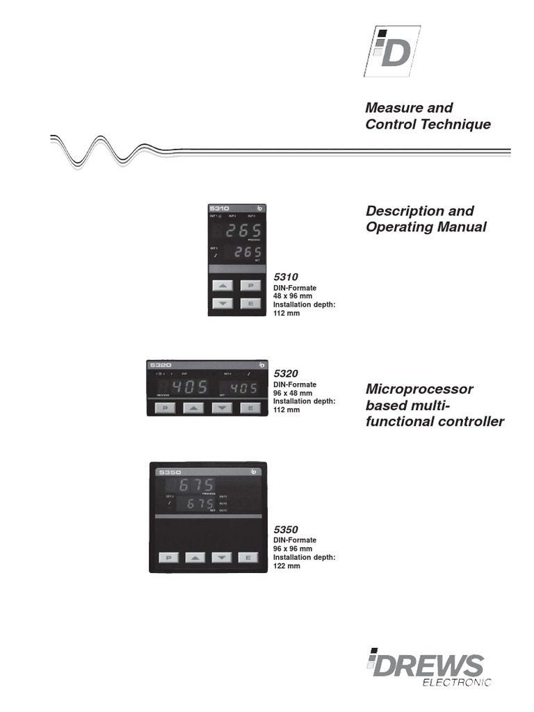 Bedienungsanleitung 5310 5320 5350 en | PDF | Power Supply | Parameter (Computer Programming)