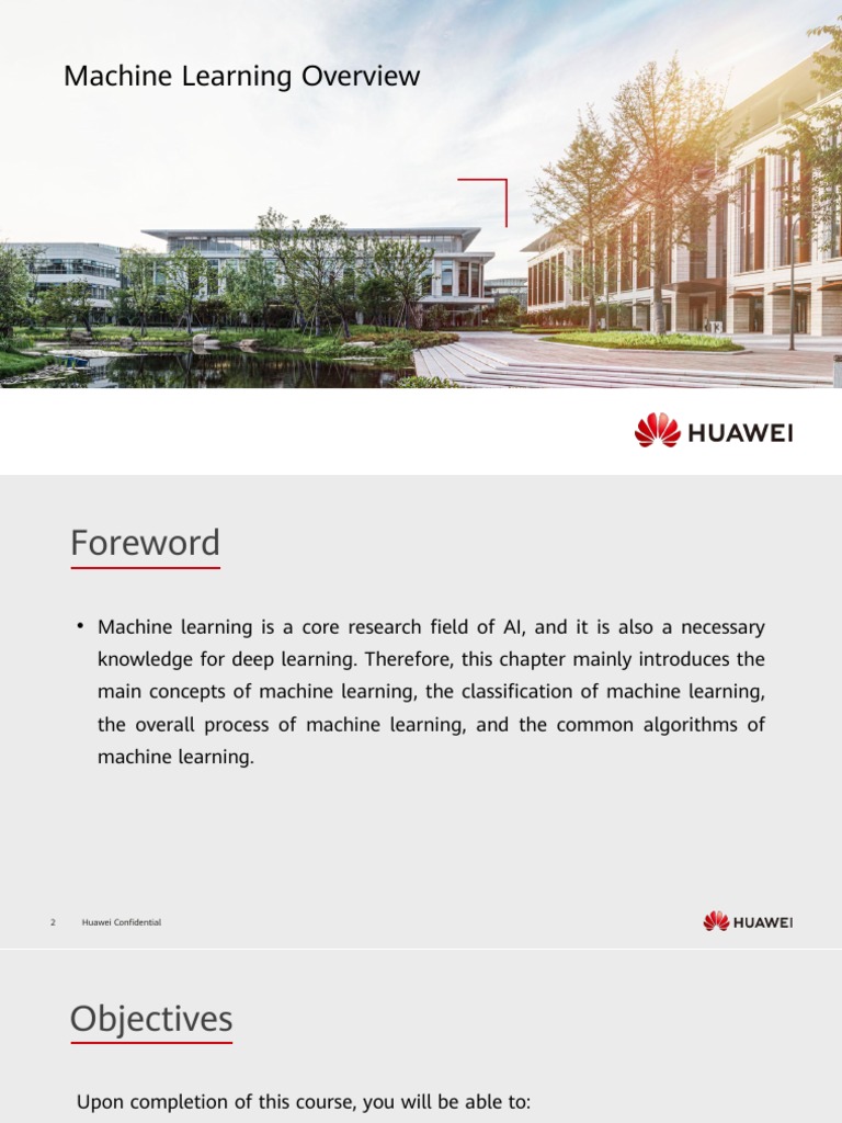 Machine Learning Overview | PDF | Machine Learning | Statistical ...