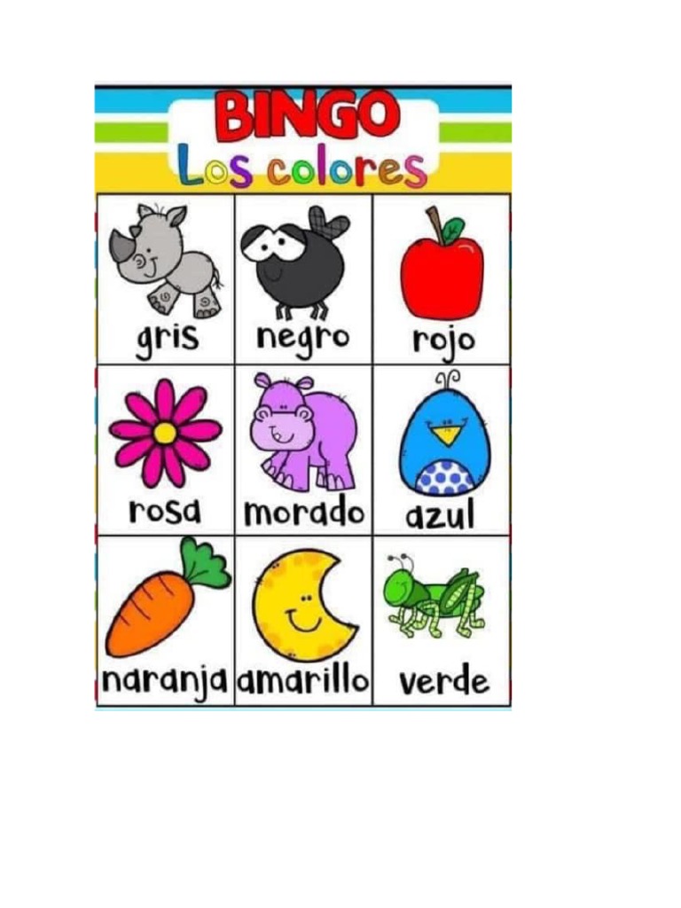 Loteria de Colores | PDF