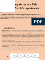 Anjali Jindal - Exp No.1 - Melde's Experiment | PDF | Normal Mode | Waves