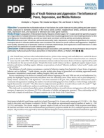 The Structured Assessment of Violence Risk in Youth (SAVRY) - 2021 ...