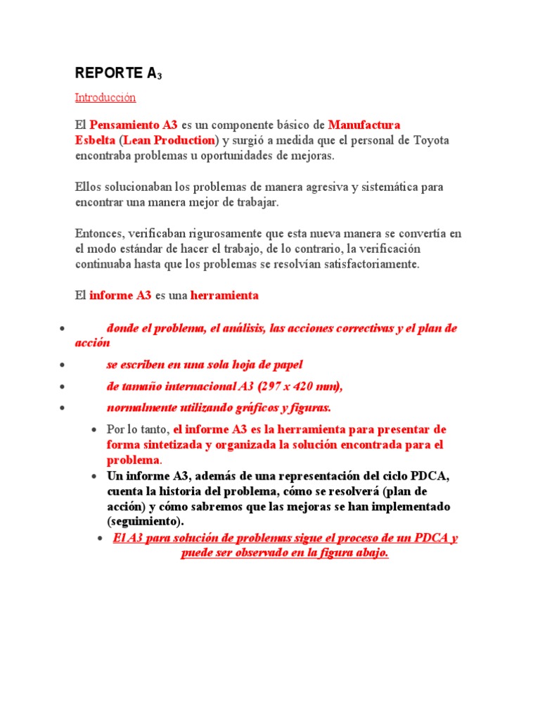 Reporte A3 | PDF | Business | Naturaleza