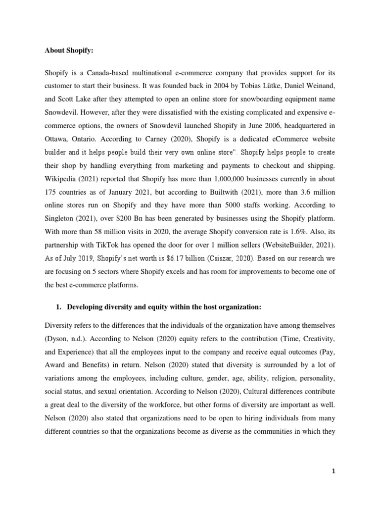 OE Report On Shopify | PDF | Occupational Stress | Overtime