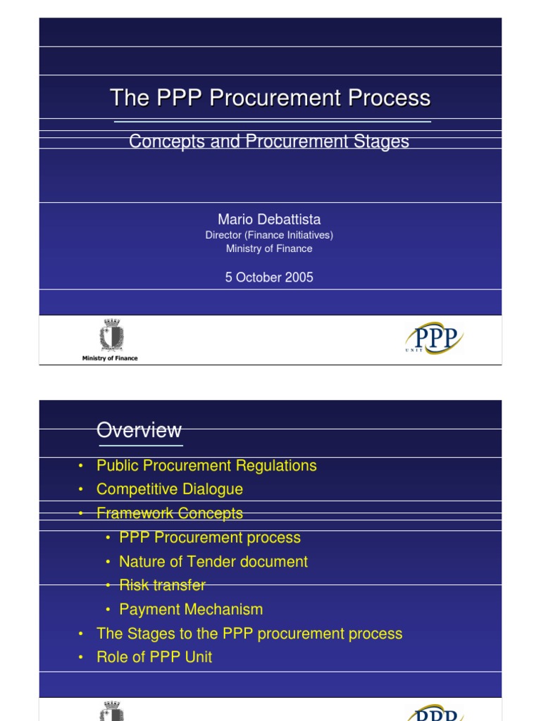 PPP Procurement Process | PDF | Public–Private Partnership | Innovation