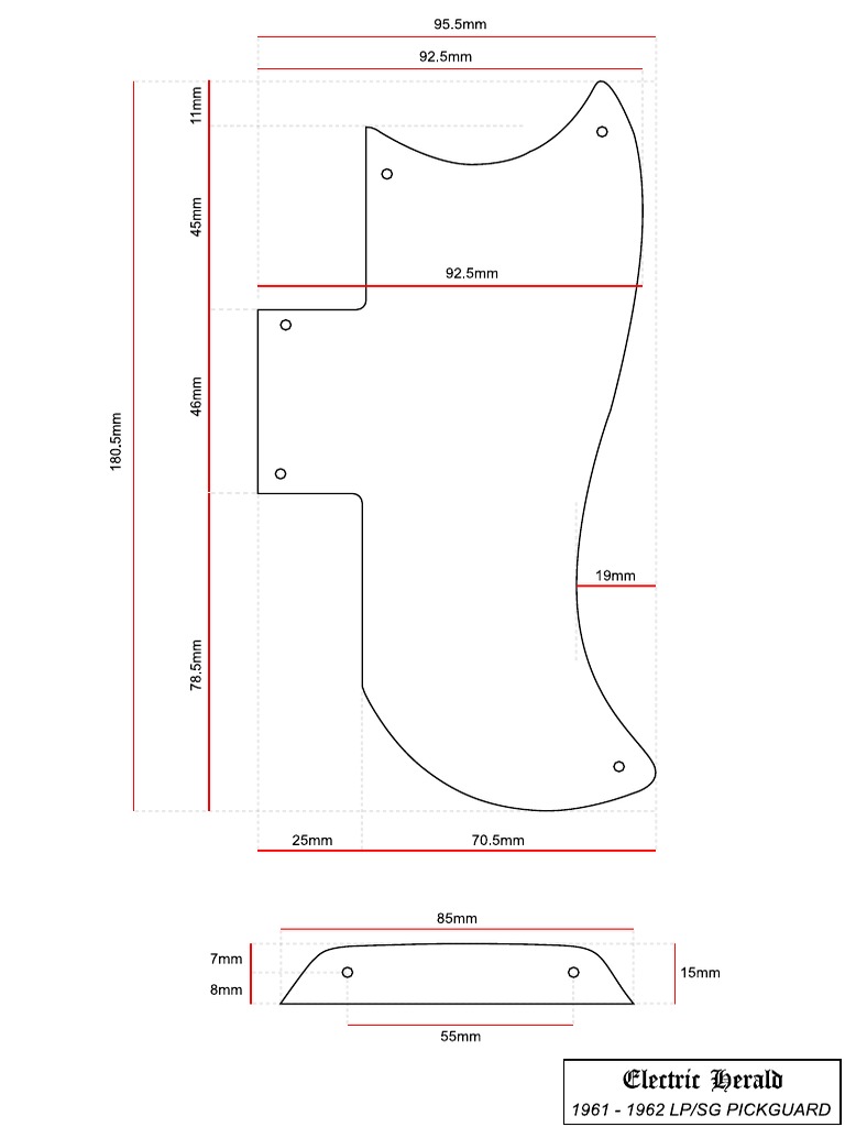 02 Gibson SG Pickguard | PDF