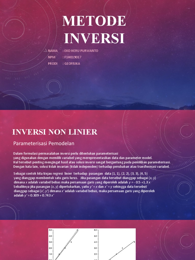 Metode Inversi | PDF