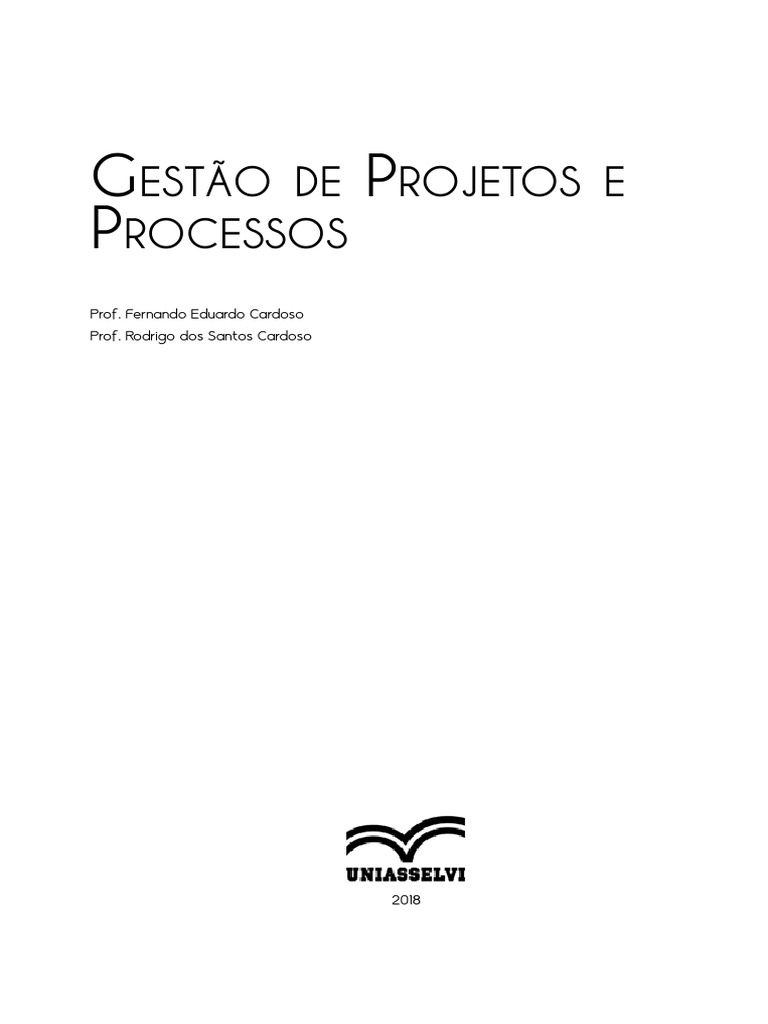 Gestão de Projetos e Processos | PDF | Avaliação comparativa | Aprendizado