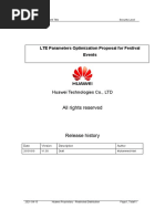 LTE KPI Optimization: Huawei Confidential | PDF | Telecommunications | Data Transmission