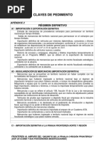 Tabla Claves Pedimento | PDF | Exportaciones | Procesos de negocio