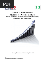 General Mathematics: Quarter 1 - Module 4: Solving Real-Life Problems ...