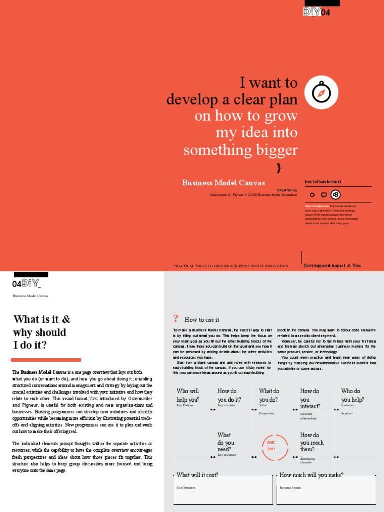 I Want To Develop A Clear Plan: On How To Grow My Idea Into Something ...