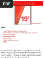 19c Database Administration | PDF | Databases | Sql