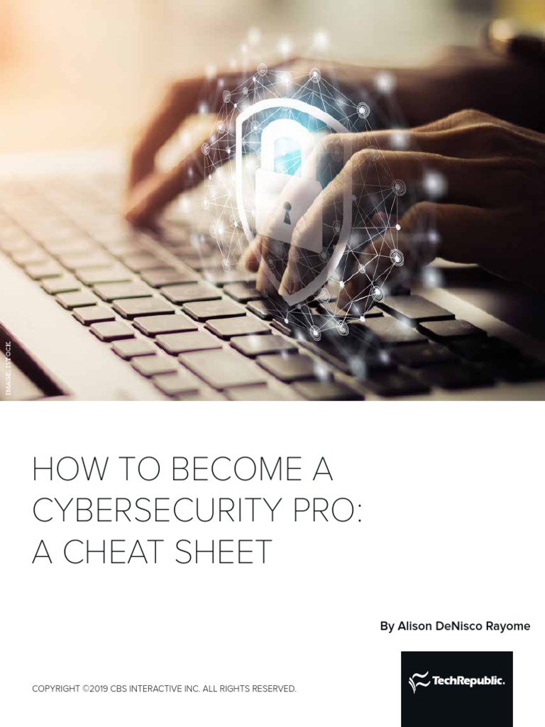 How To Become A Cybersecurity Pro: A Cheat Sheet: by Alison Denisco ...