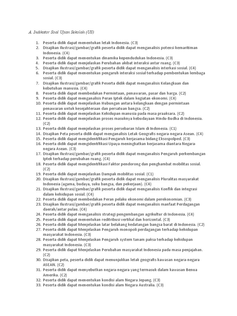 Soal Lus Kelas 9 2021 | PDF