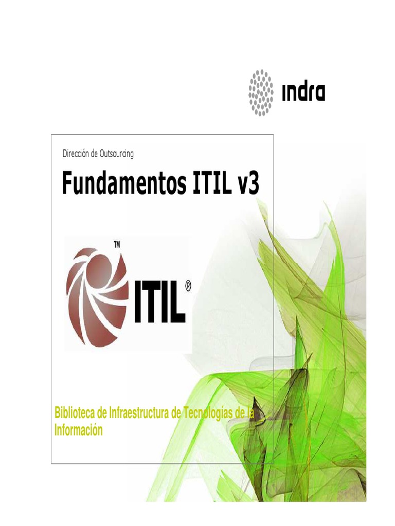 Fundamentos ITIL v3 | PDF | Itil | It Service Management
