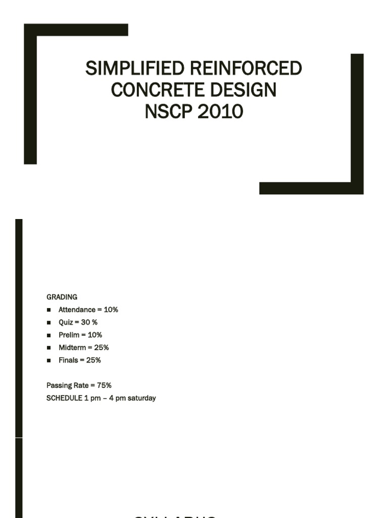 Simplified Reinforced Concrete Design 1 | PDF | Concrete | Reinforced ...
