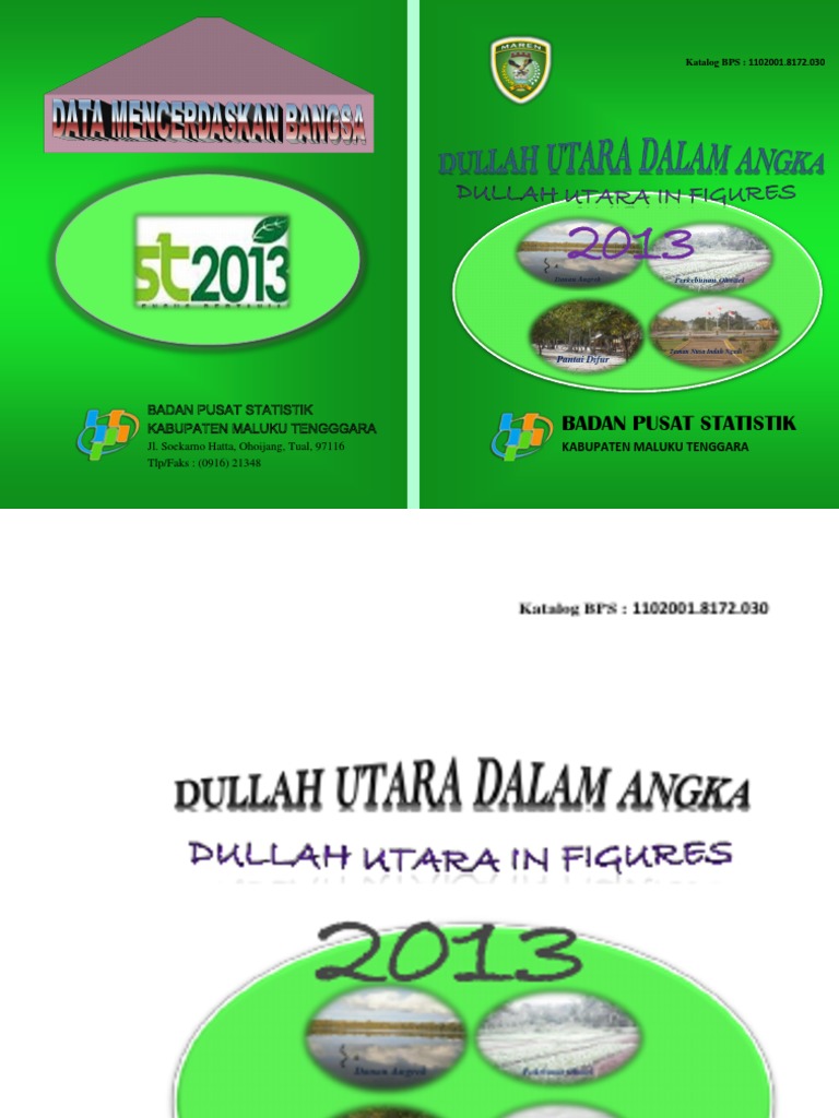 Dullah Utara Dalam Angka 2013 | PDF