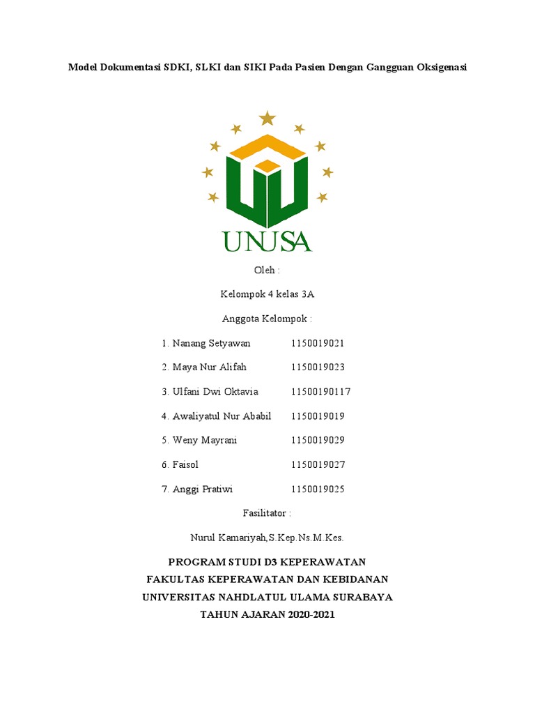 Kel. 4 Model Dokumentasi Askep Oksigenasi | PDF