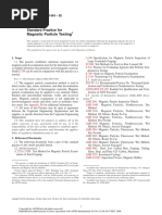 ASTM E709 Magnetic Particle Standard Examination | PDF | Nondestructive ...