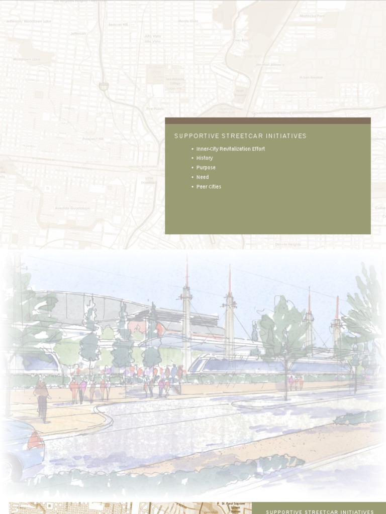 San Antonio Streetcar Feasibility Study | PDF | Light Rail | Public ...