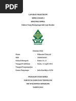 Laporan Praktikum Kimia Dasar Kesetimbangan | PDF