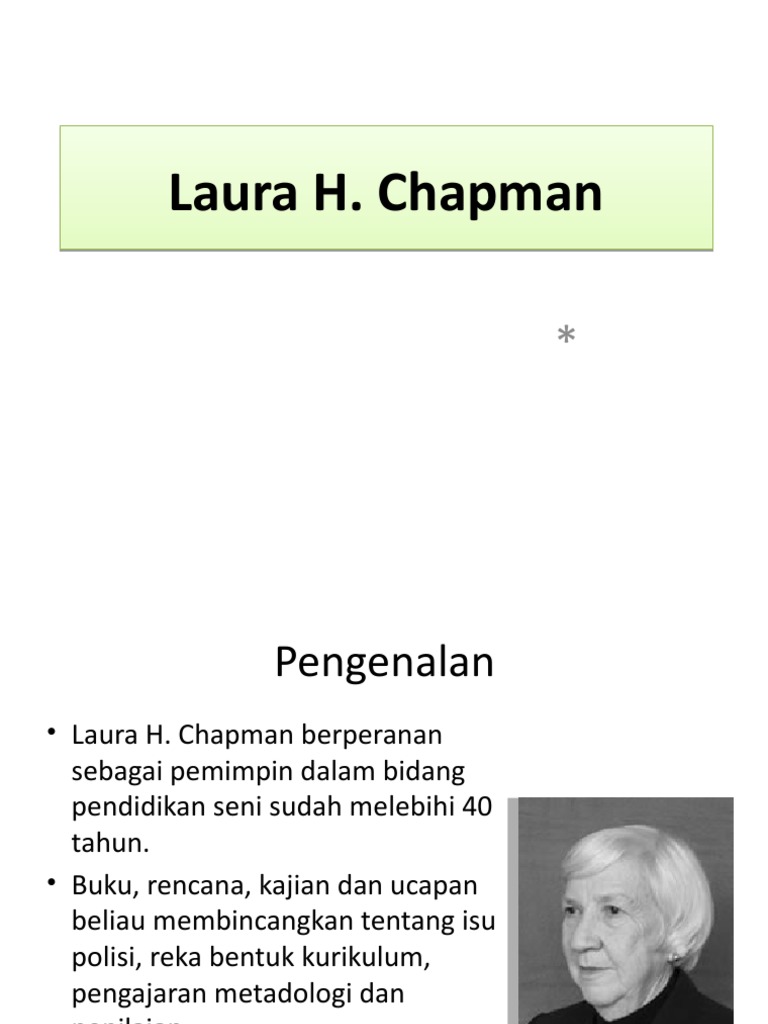 Laura Chapman Presentation | PDF