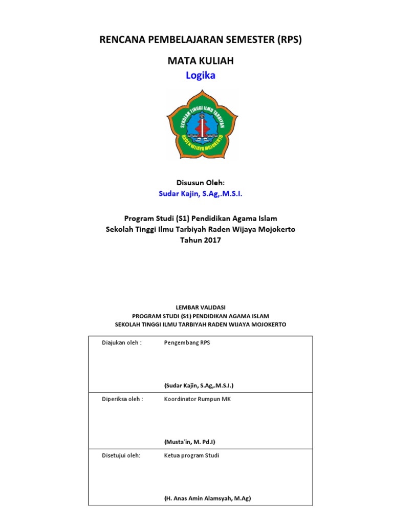 RPS23 14 MKK - K14 Logika | PDF