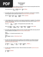 Answer Key Heparin Drip Calculation Practice Problems | PDF ...