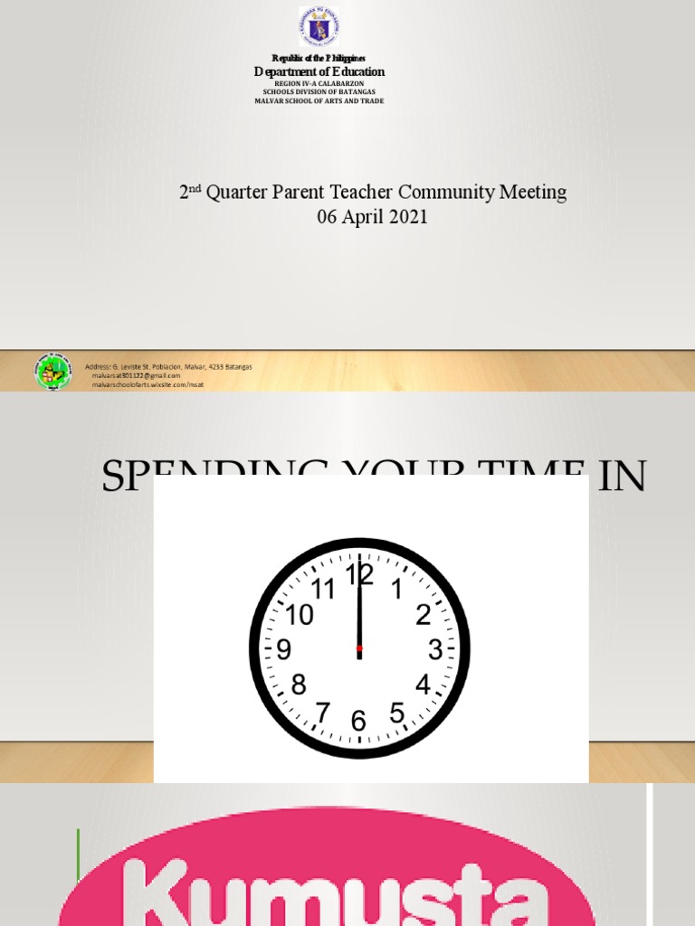 2nd PTC Meting - New Normal | PDF | Epidemiology | Public Health