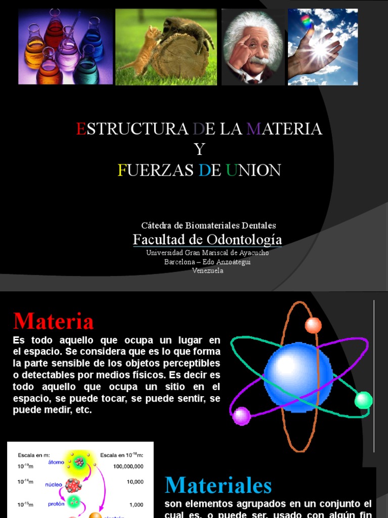 Estructura de La Materia | PDF | Enlace covalente | Polaridad química