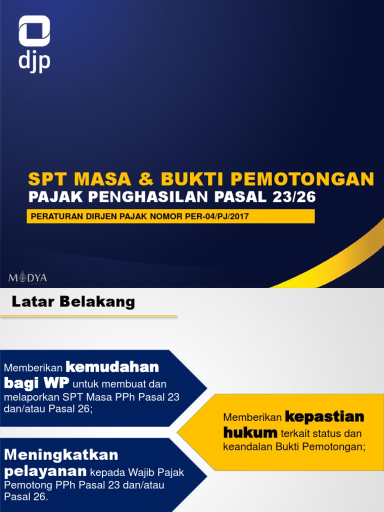1 Materi E Bupot | PDF