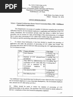 LTC Claim Proforma For Central Government Employees | PDF | Transport ...