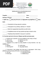 ESP Grade 1 2nd Quarter Worksheets | PDF