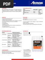 Ficha Técnica Lubricante FG-460 | PDF