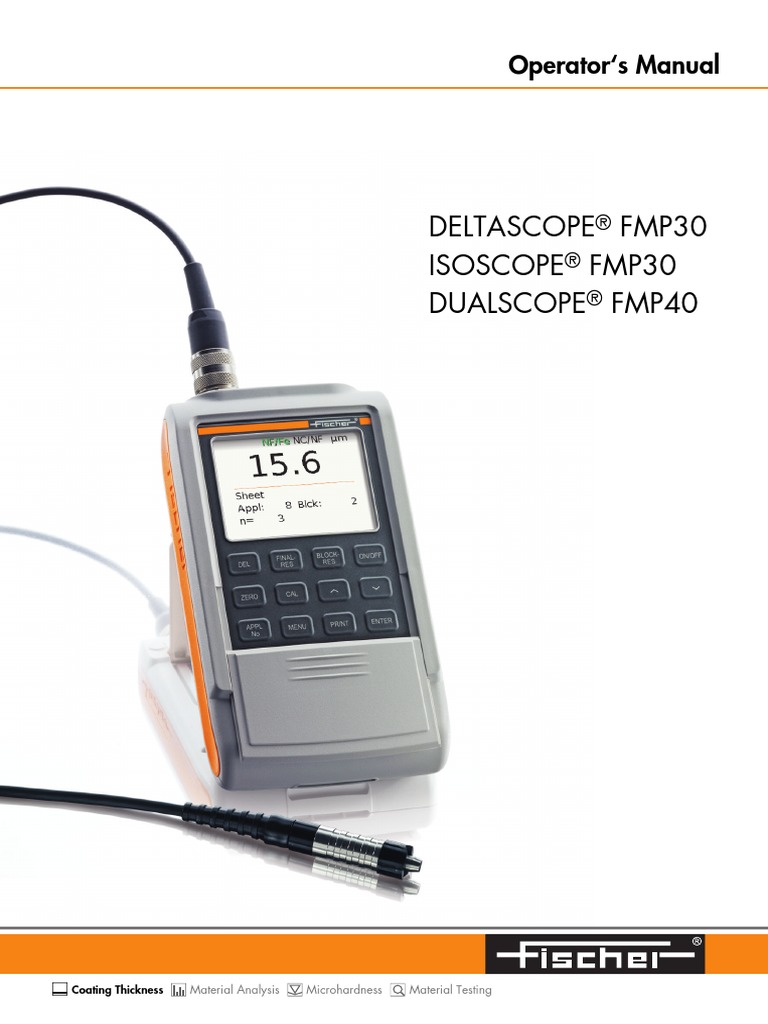 OPM FMP30 40 902-094 en | PDF | Calibration | Personal Computers