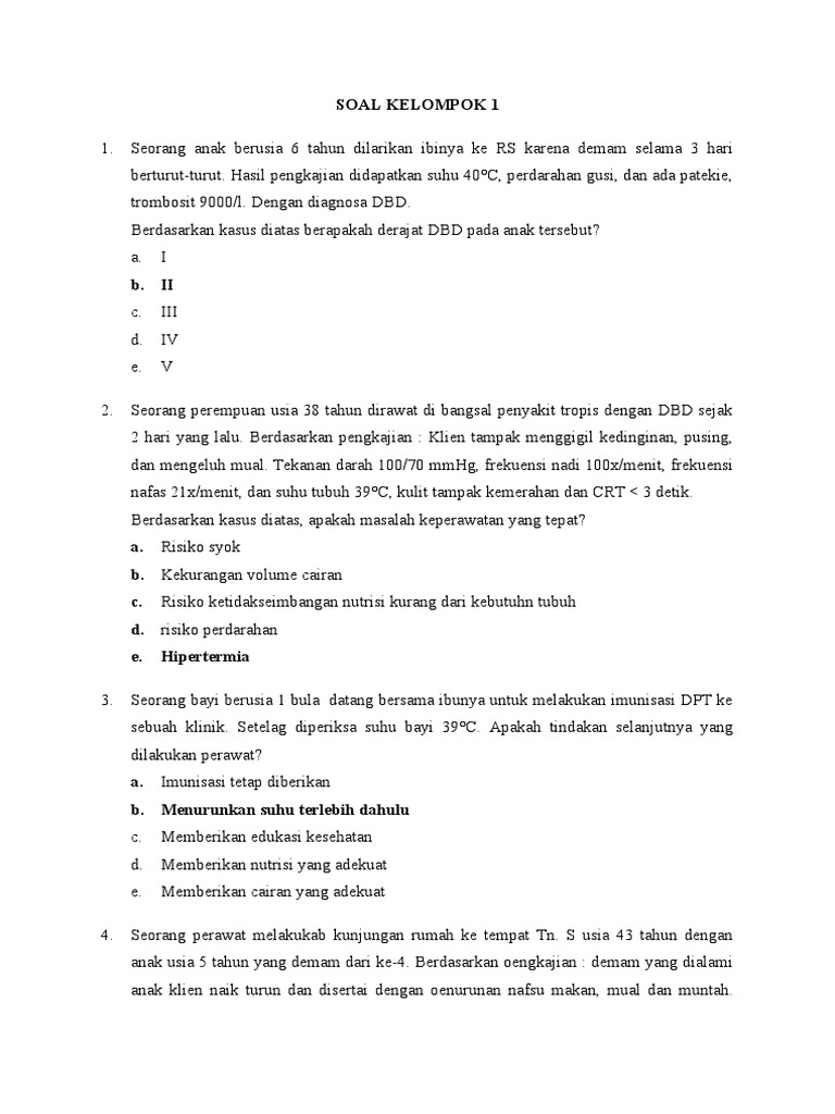 Tugas Soal KMB 2B | PDF
