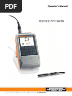 Deltascope FMP10 Isoscope FMP10 Dualscope FMP20: Operators Manual | PDF ...