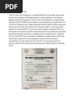 New BFP Citizen Charter FSEC PDF | PDF | Fire Safety | Receipt
