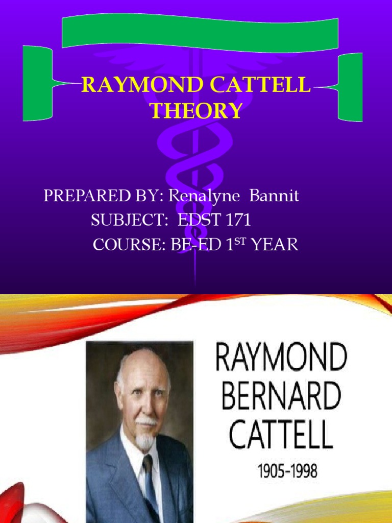 Raymond Cattell Theory | PDF