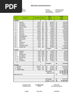 Contoh RAB DESAIN JEMBATAN Beton Excel | PDF
