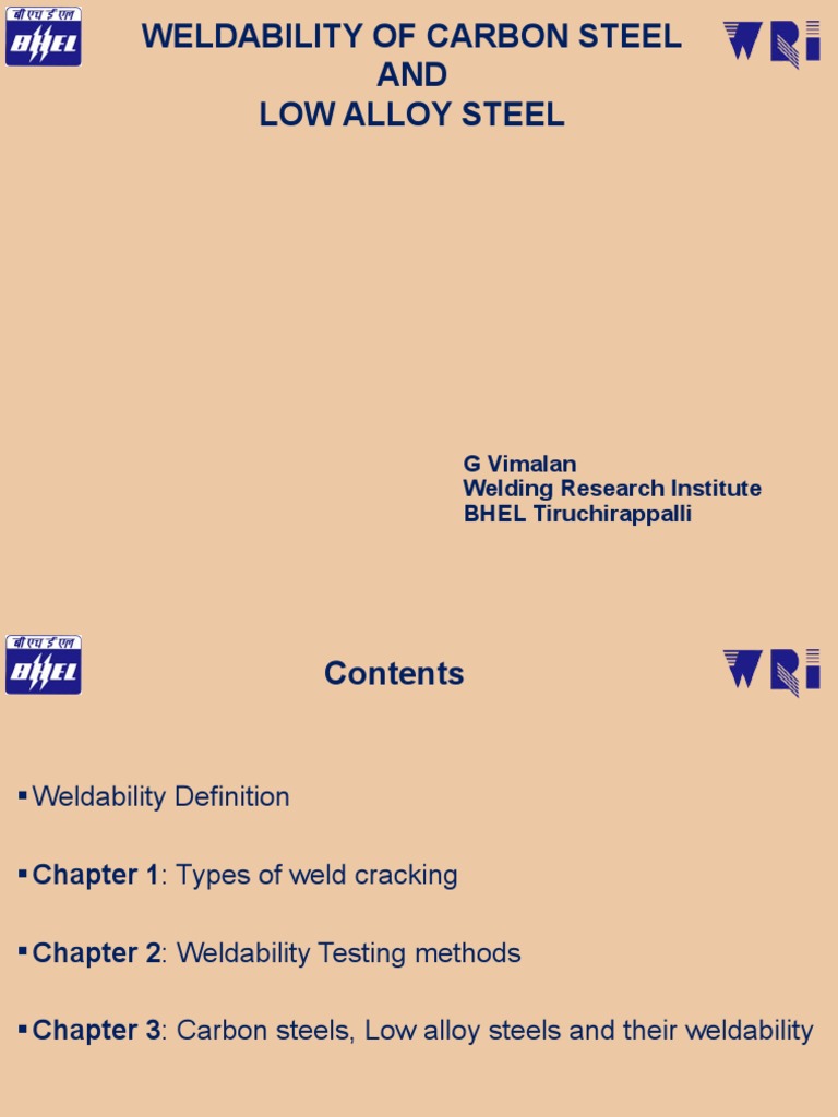 Weldability of LAS 2 | PDF | Fracture | Steel